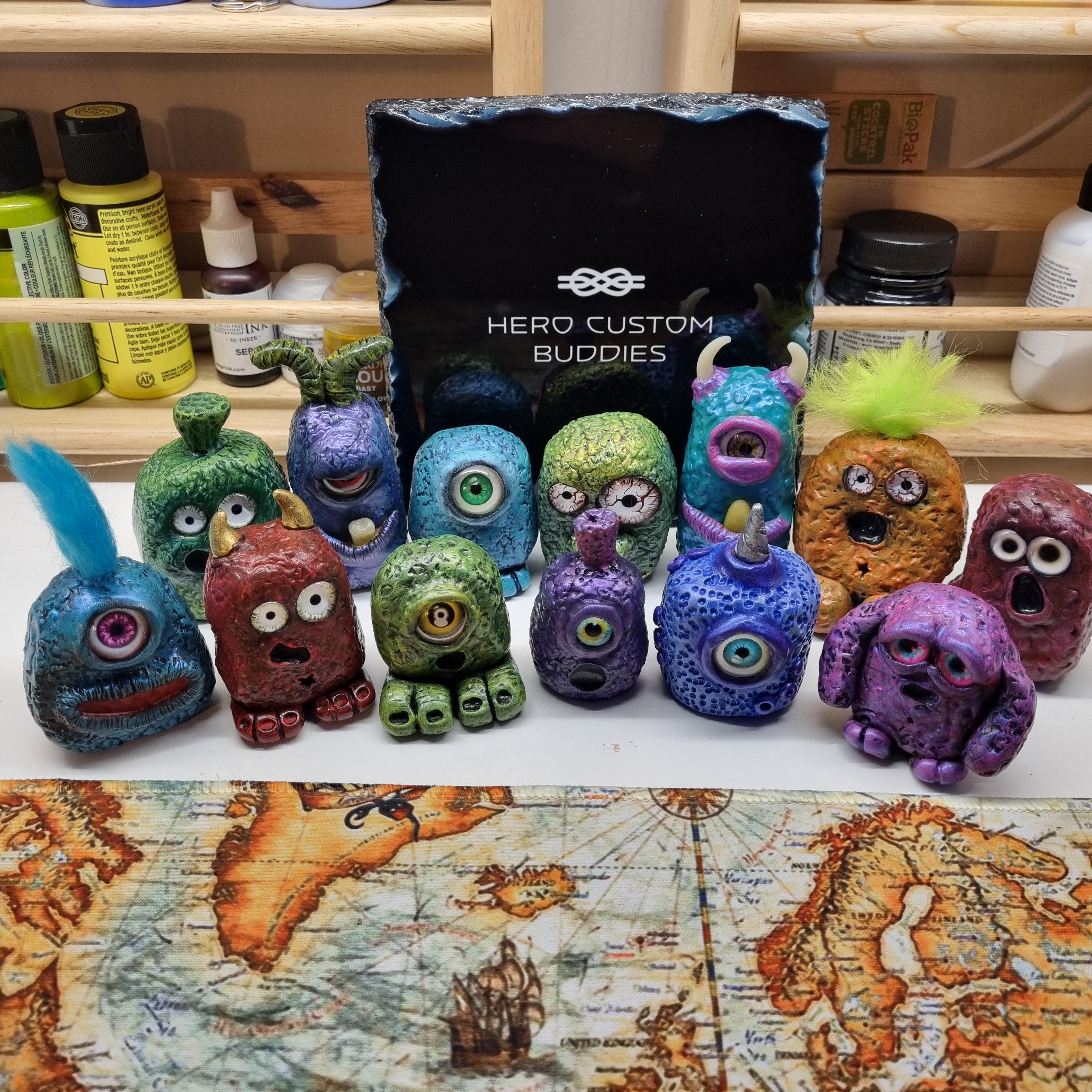 Monster Desk Buddies – Hero Custom Buddies