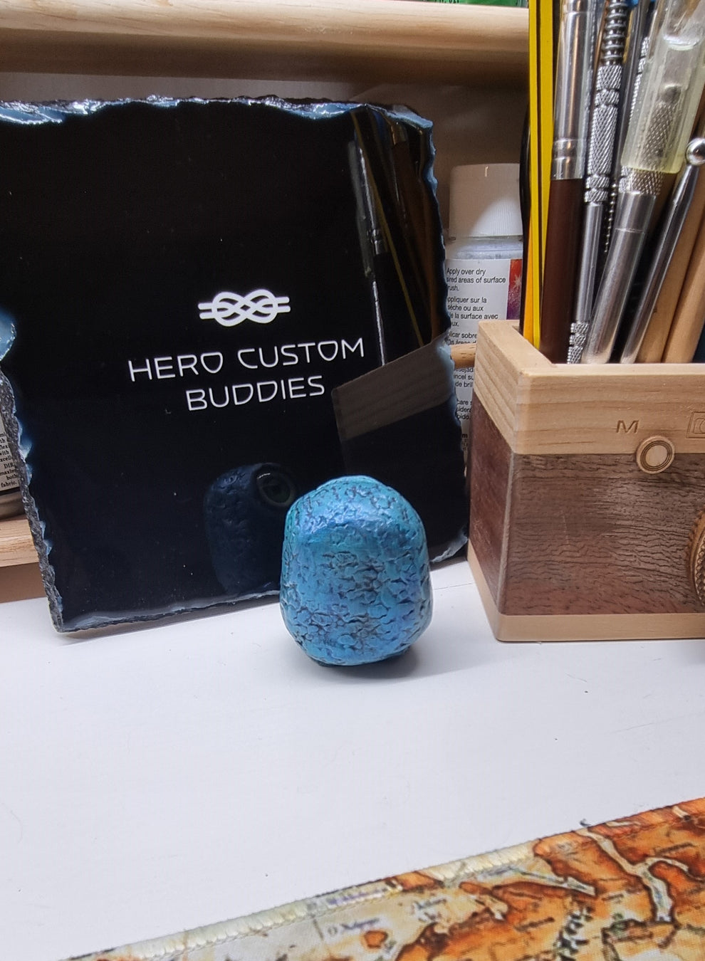 Bluey the Monster Desk Buddie – Hero Custom Buddies